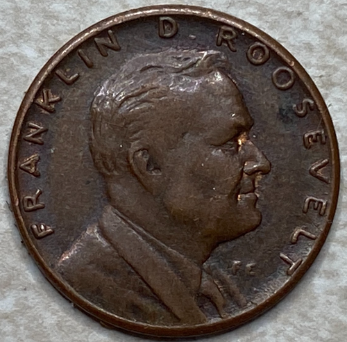 Franklin D Roosevelt Lucky Play Money Coin Token T8814 | eBay