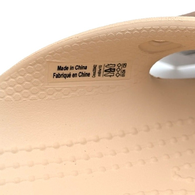 Crocs Classic Flip V2 Thong Sandals Waterproof Shitake Size US M8/10W ...