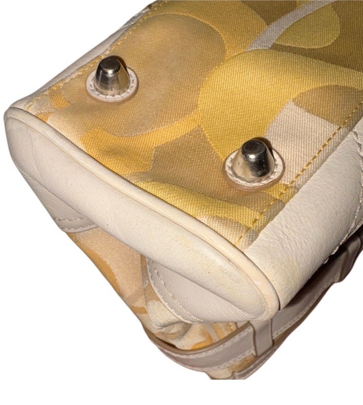 Coach Hampton Optic Signature Stripe Carryall Shoulder Bag Spring ...