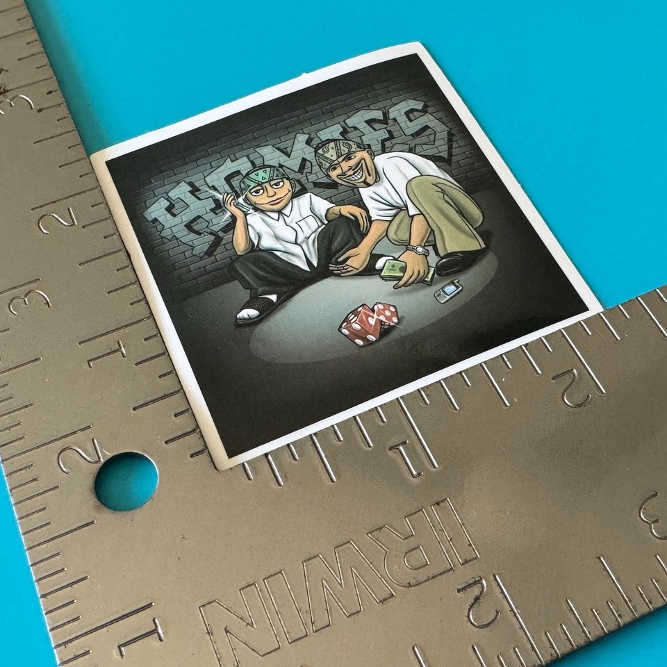 Homies Sticker (Lucky, Wino) Chicano Vato Gangster Lowrider, Gloss ...