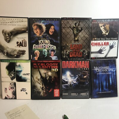 Halloween Horror Movies Scary Movies 8 DVDs (12Movies) | eBay