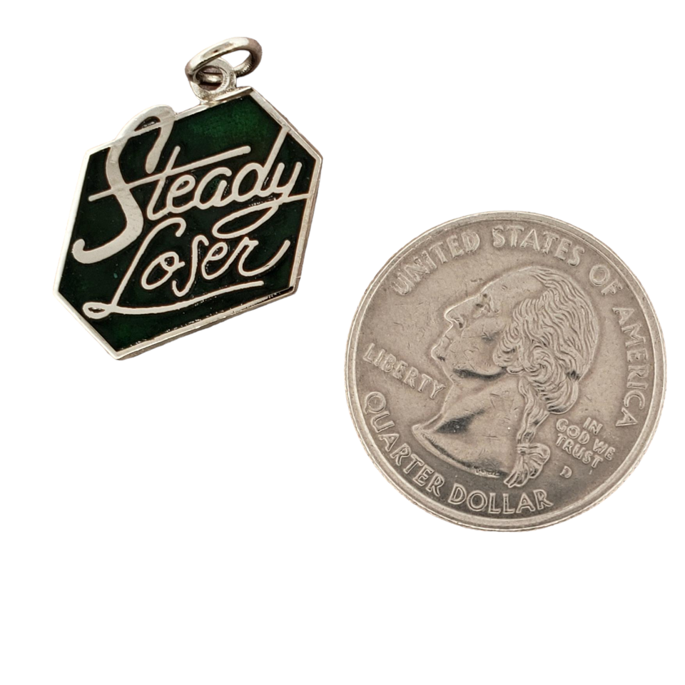 Tops STEADY LOSER Charm Take Off Pounds Sensibly Weight Loss Pin | eBay