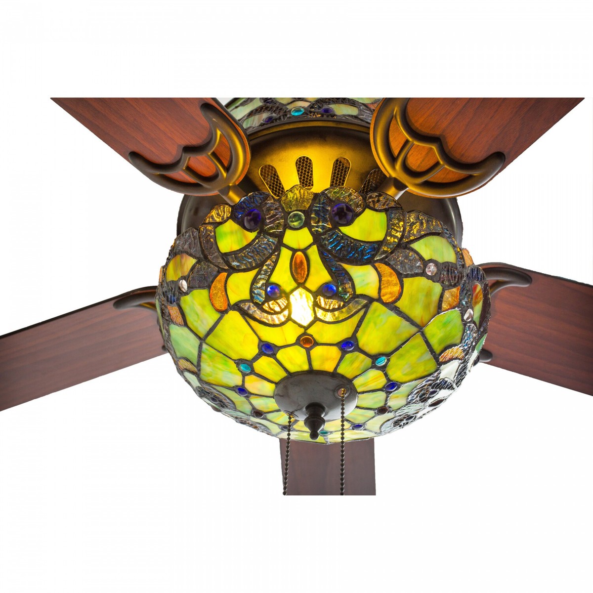 Tiffany Ceiling Fans With Lights Tiffany Ceiling Fan | Foter