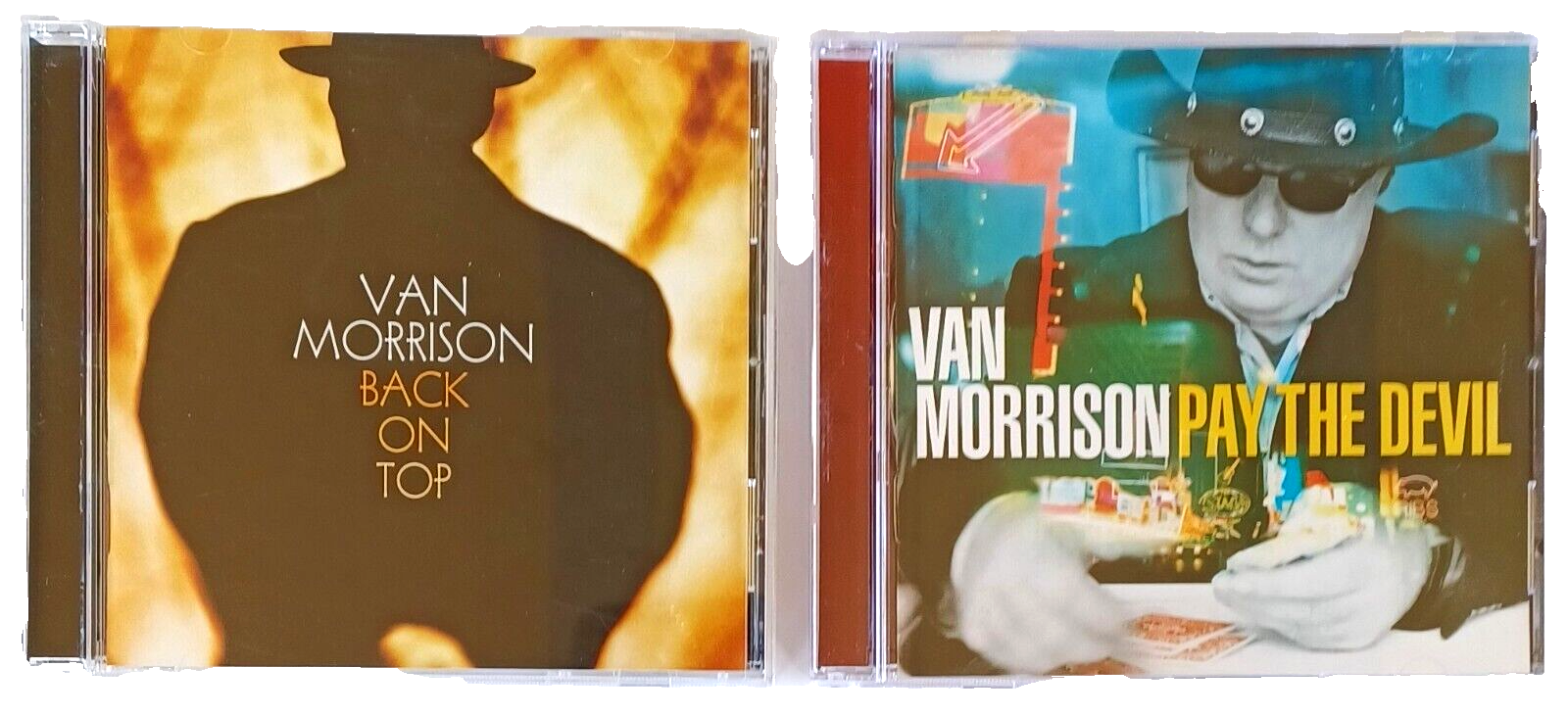 VAN MORRISON - BACK ON TOP + PAY THE DEVIL - (2) CD LOT | eBay