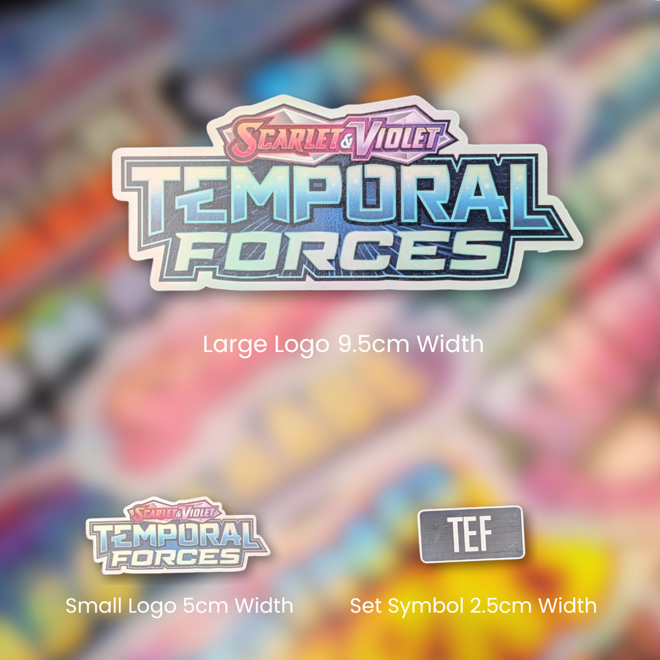 Pokemon Binder Stickers - All Scarlet & Violet - Inc Set Symbol - You ...