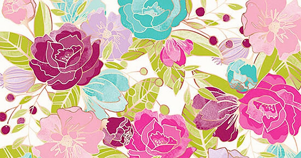 Dear Lizzy, Serendipity Paper Pad, 12" Happy Cardstock, 48 Pgs, Sweet ...