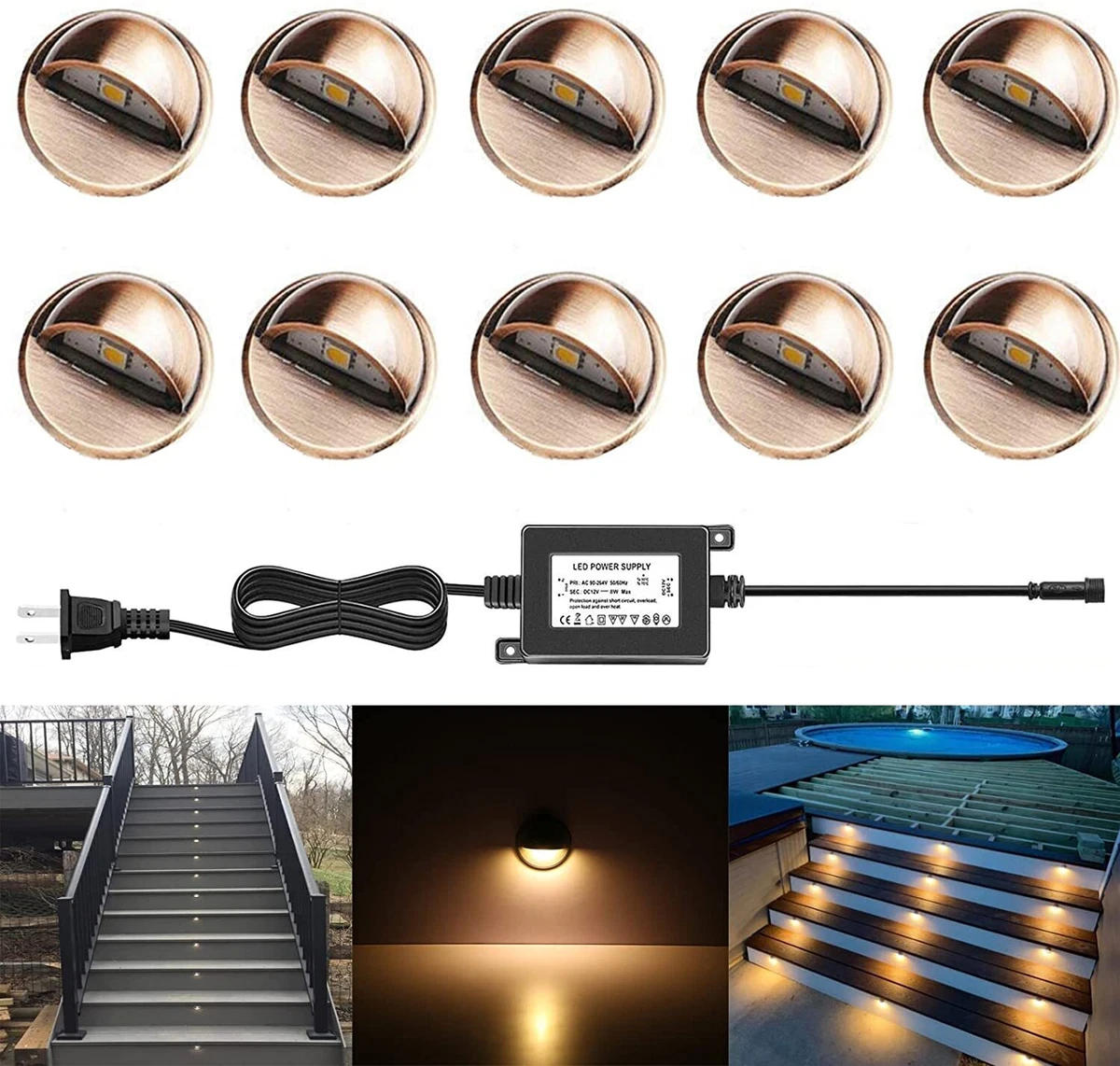 Low Voltage Led Deck Stair Lighting | Shelly Lighting