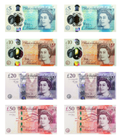 Edible British Pound Money Cupcake Toppers – GBP Notes Icing/Wafer ...