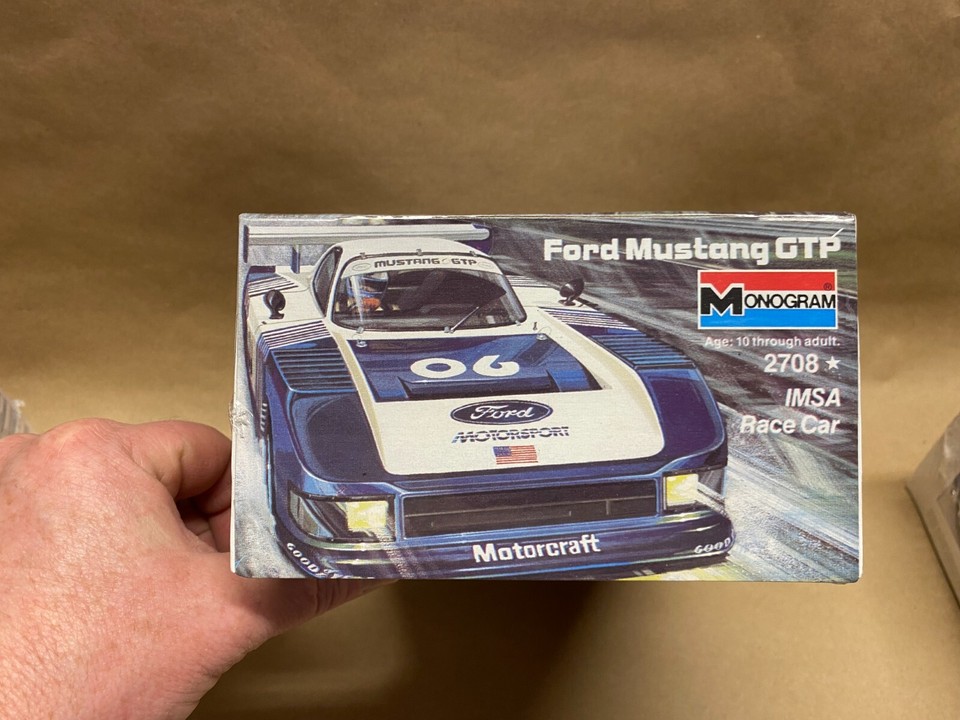 Monogram 1/24 IMSA Race Car Ford Mustang GTP Kit # 2708 MINT Sealed ...