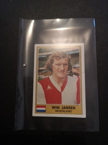 Wil Jansen Nederland Sticker Panini Euro 76 Dos Intact #201 | eBay