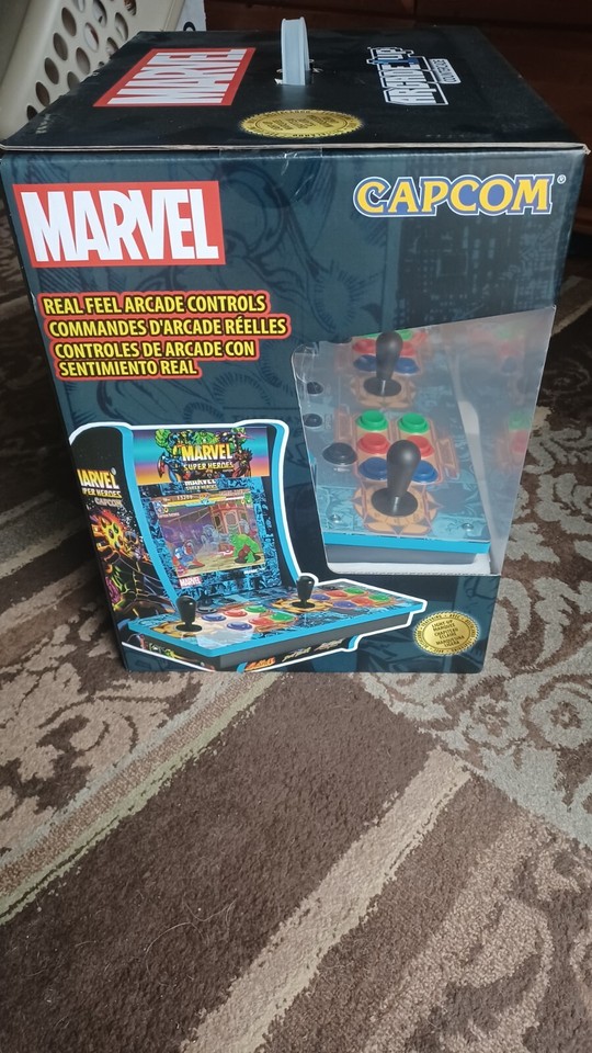 🕹️NEW ARCADE1UP MARVEL Super Heroes 2 Player COUNTERCADE With 4 Games 🕹 ...