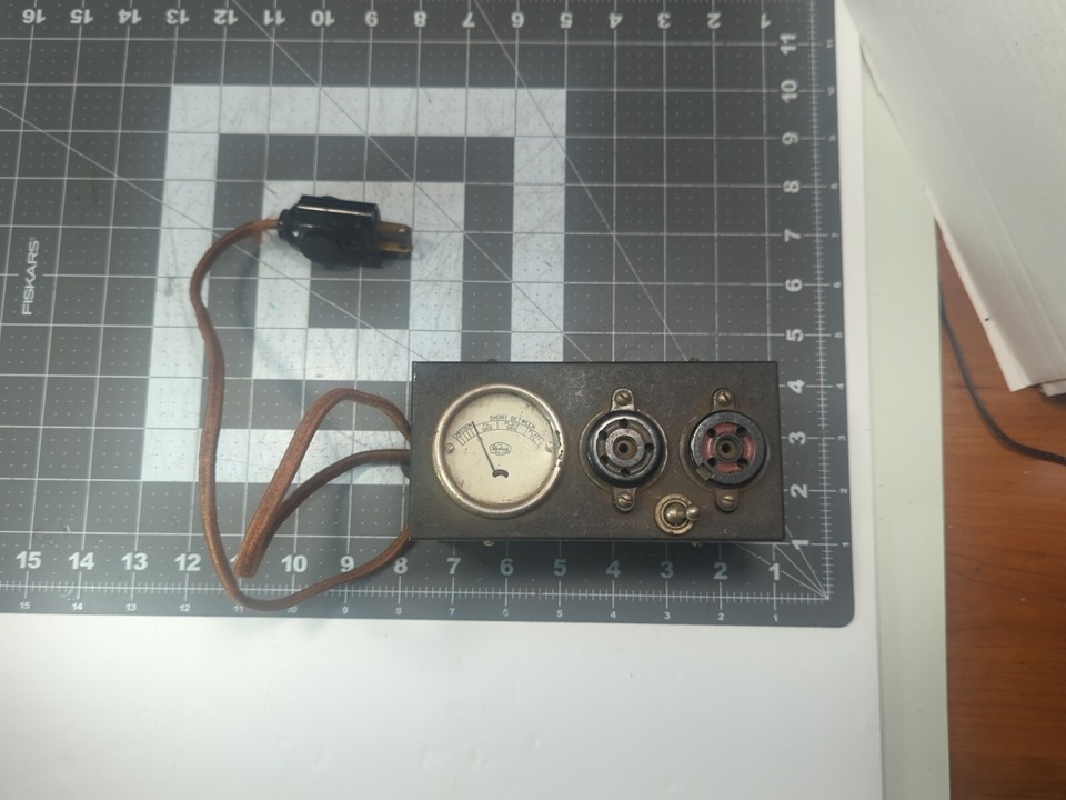 ANTIQUE STERLING JUNIOR AC TUBE CHECKER TYPE R-514 TUBE TESTER | eBay