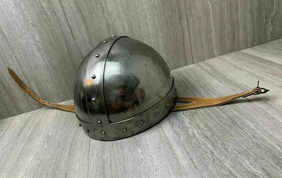 Medieval Helmet Knight Middle Ages Archer Viking Helmet Spangenhelm ...
