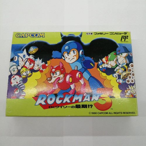 Capcom Rockman 3 Dr.Wily'S End Famicom Software japan | eBay