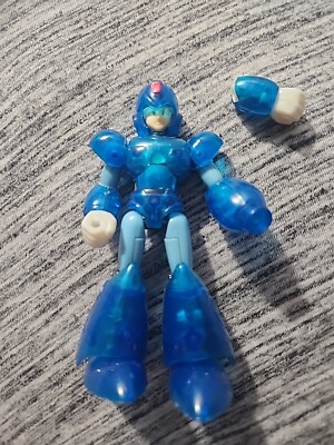 MEGAMAN ROCKMAN X3 ULTRA RARE CLEAR BLUE MODEL KIT Loose Figure Only | eBay