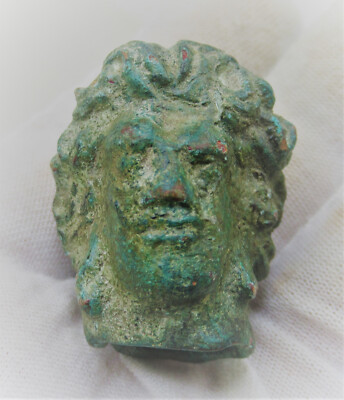 Roman - Ancient Roman Bronze Head