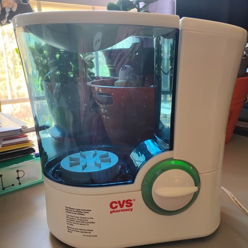 CVS WARM MIST HUMIDIFIER FILTERS UP TO 95% BACTERIA, AUTO SHUT OFF, 1 ...