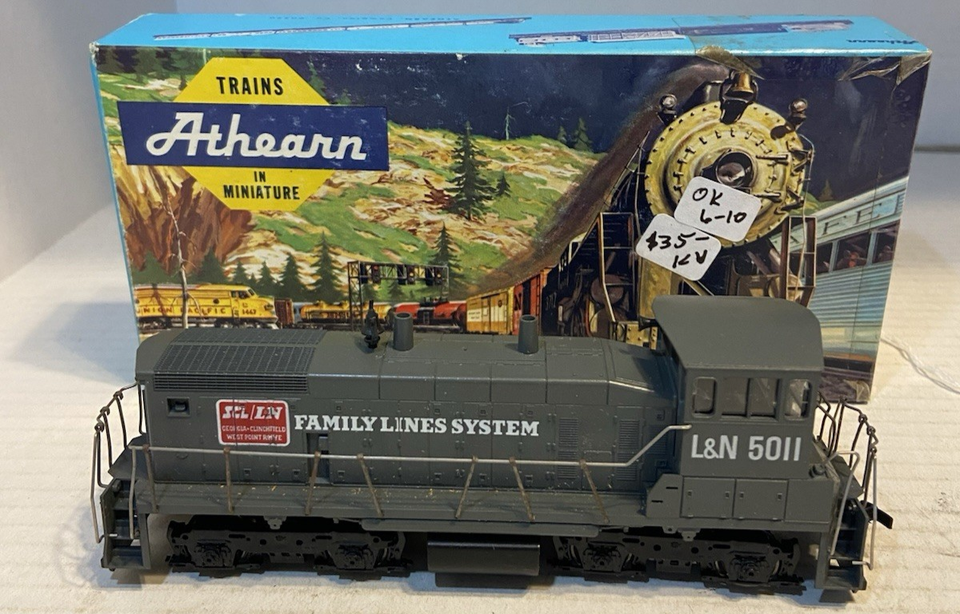 Athearn HO Scale Family Lines System L&N 5011 SW/1500 Switcher Diesel ...