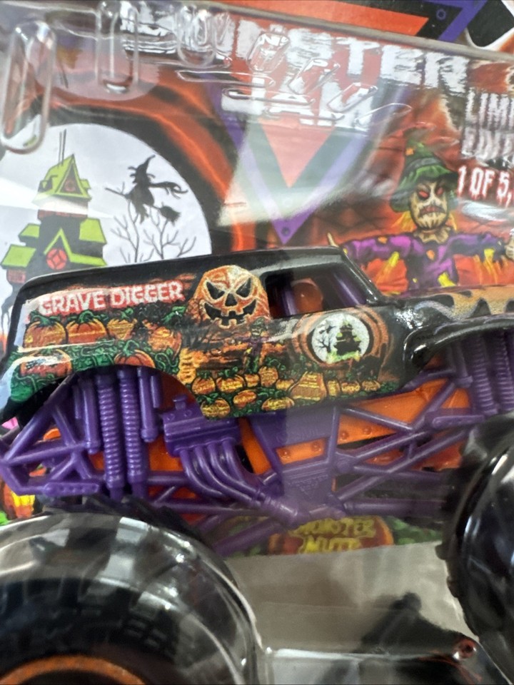 Monster Jam-Grave Digger Halloween Monster Truck 2025 | eBay