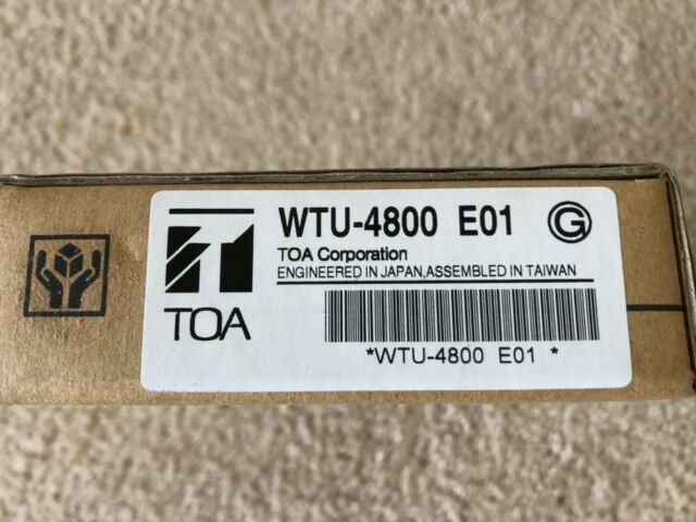 TOA WIRELESS TUNER UNIT WTU-4800 E01 | eBay