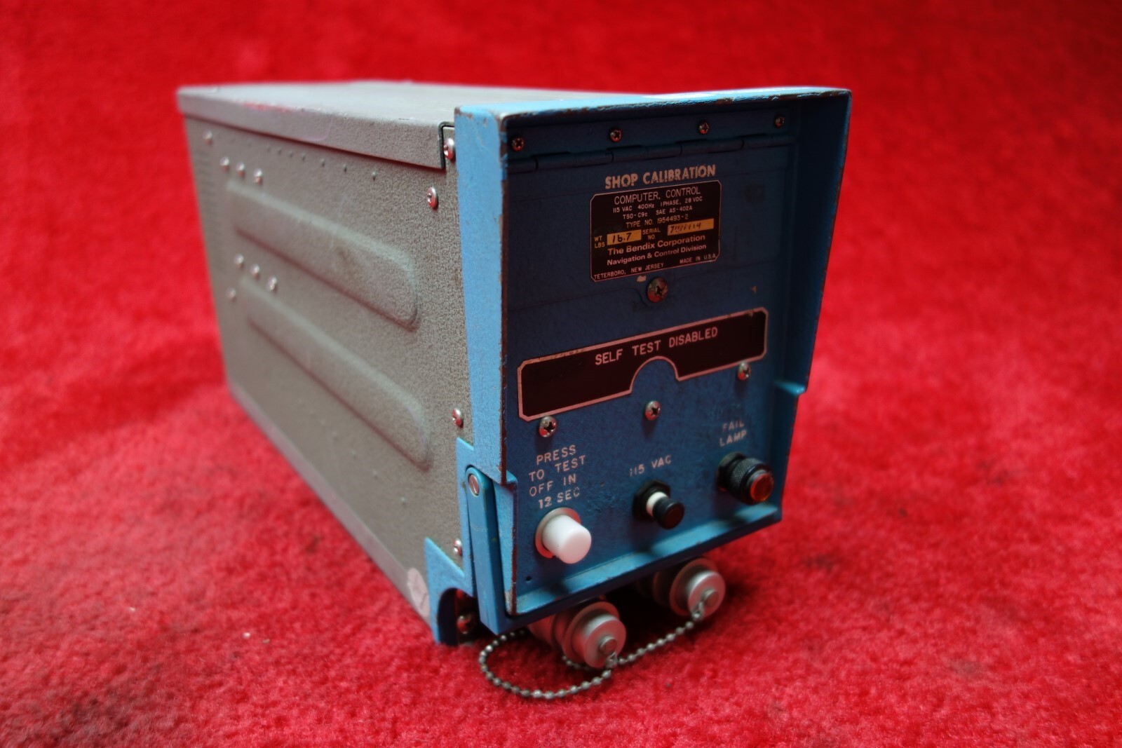 Bendix Corp Control Computer 28V PN 1954493-2 for sale online | eBay