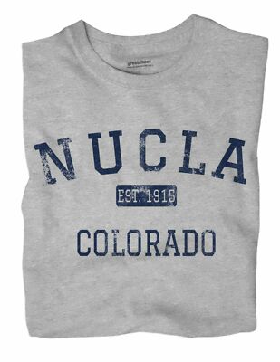 Nucla Colorado CO T-Shirt EST | eBay