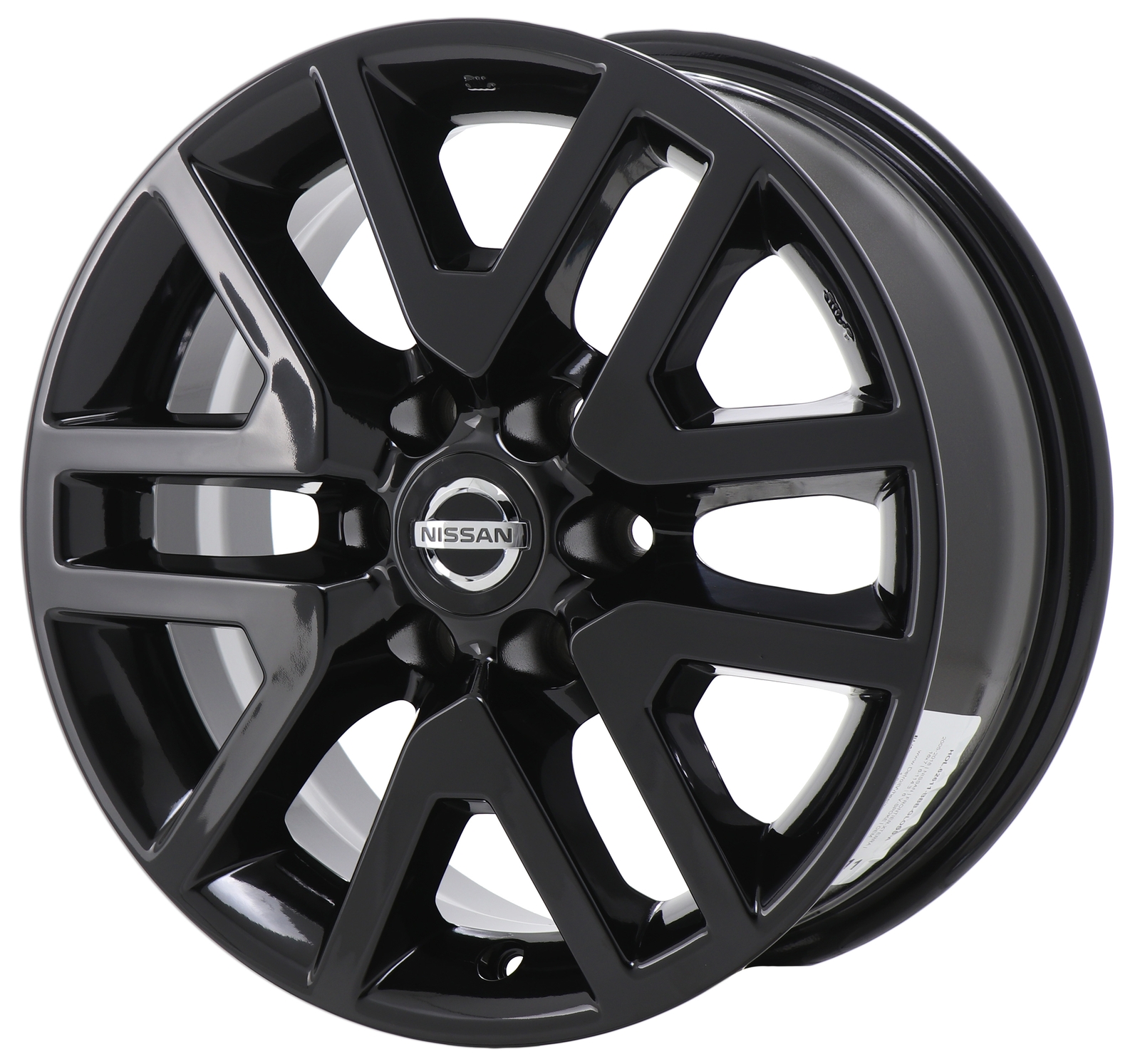 16" NISSAN FRONTIER GLOSS BLACK WHEELS RIMS FACTORY OEM 62611 2005-2021 ...