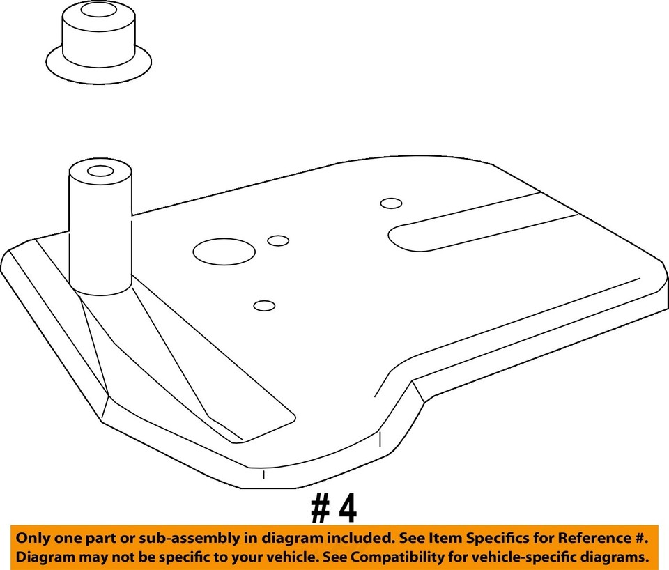 GM OEM 11-14 Sierra 2500 HD Transmission Transmission Components-Filter ...