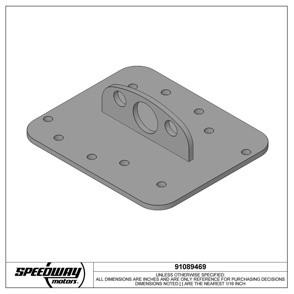 Flathead Fits Ford Fits V8 Engine Hoist Lift Plate | Motor Pulling ...