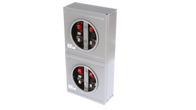 Siemens UVS210 2-Position Meter Stack | 100 A, 300 VAC, NEMA 1 | eBay