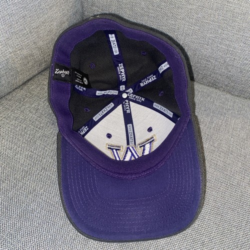 University Of Washington UW Huskies Zephyr Flex Fit M/L Hat | eBay