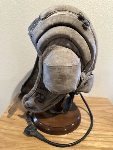 Ukraine War Captured Salty Russian Army Soviet TSh-4 Tanker Helmet w ...