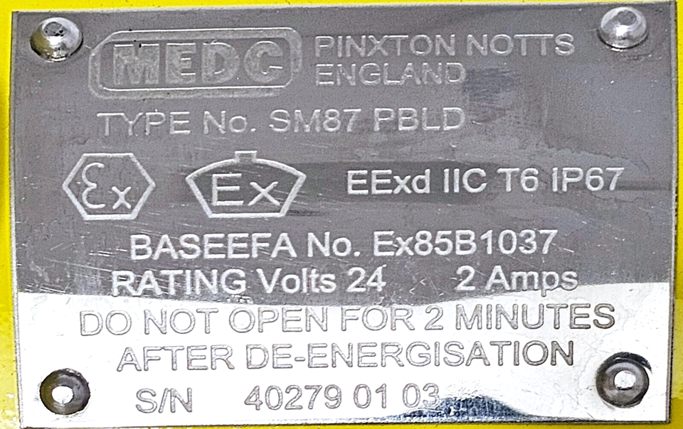 SM87-PBLD FIRE ALARM MEDC SM87PBLD | eBay