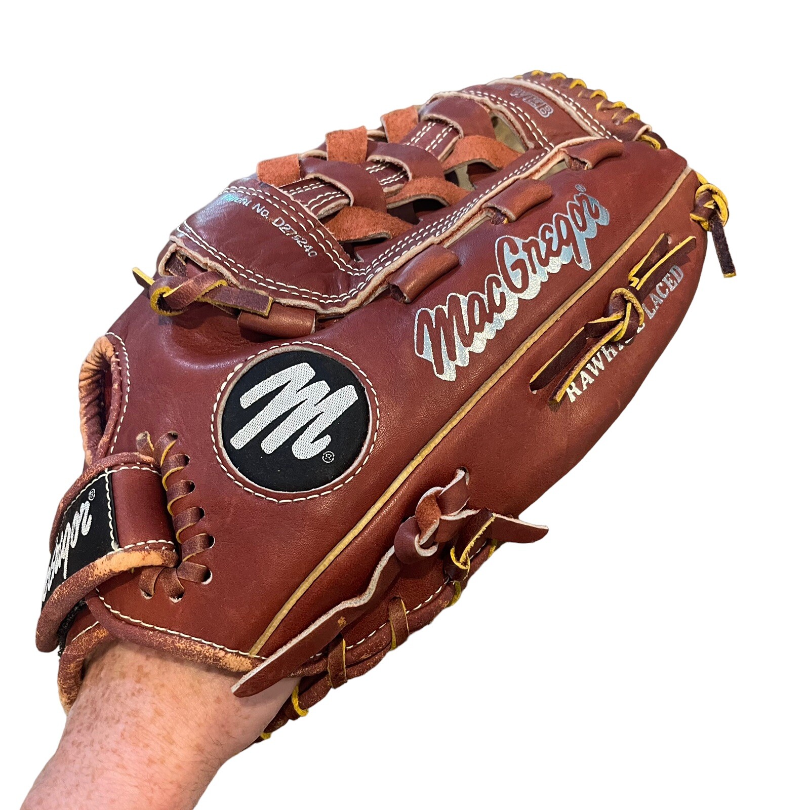 MacGregor Glove Professional Model MG70 Flex Action Spiral Web RH Red ...