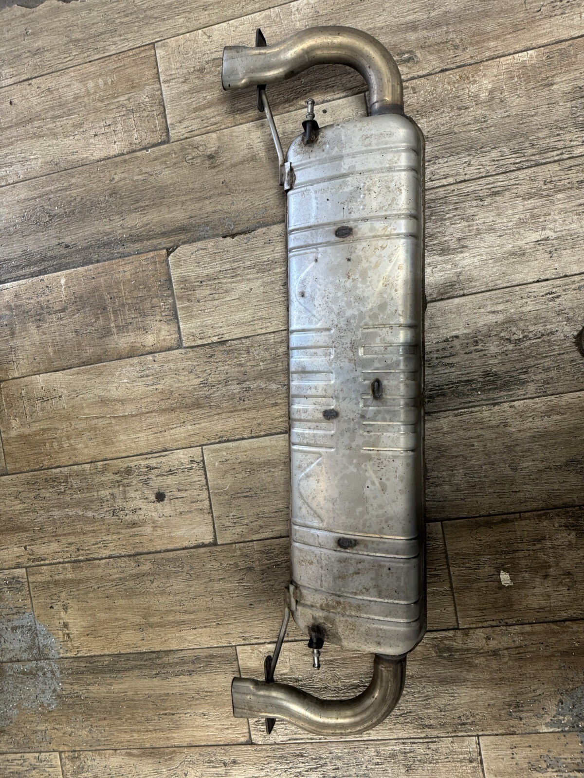 2013-2016 MERCEDES X166 GL450 GL550 4.7L REAR EXHAUST MUFFLER OEM | eBay