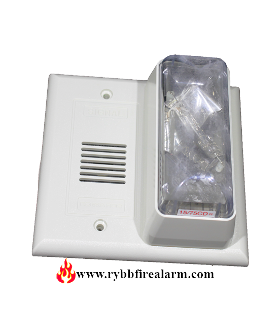 EST EDWARDS SIGNALING 6536-G5 WITHE HORN STROBE ONLY, FREE SHIPPING THE ...
