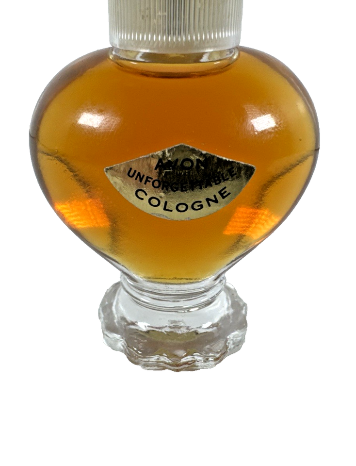 NEW OLD STOCK FULL Vintage 1960's Avon Unforgettable Cologne .5 Fl OZ ...