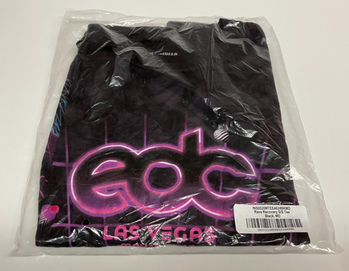 EDC Las Vegas 2020 Virtual Rave-A-Thon T-Shirt (Size M) Brand New | eBay