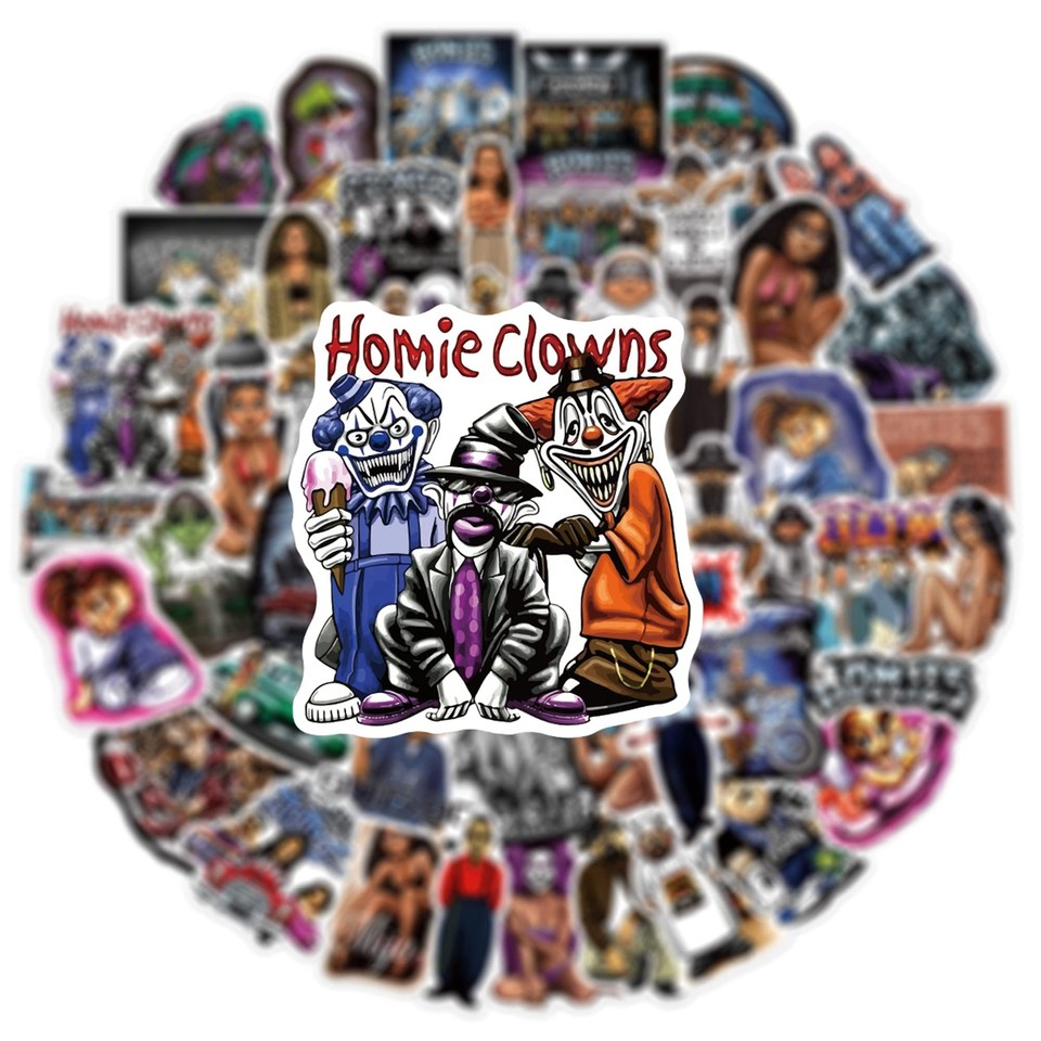 Homies Stickers 100Pcs Cool Aesthetic Vinyl Stickers and Decals Laptop ...