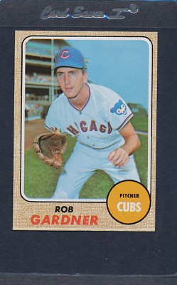 1968 Topps #219 Rob Gardner Cubs EX/MT *3996 | eBay