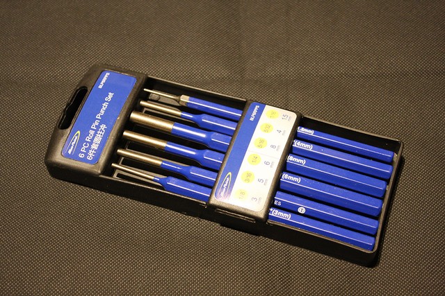 Blue Point 6pc Roll Pin Punch Set 1.5mm to 8mm as by Snap on for sale ...