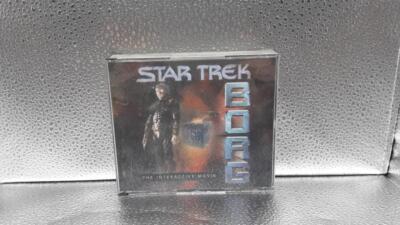 1996 STAR TREK BORG THE INTERACTIVE MOVIE WITH MANUAL CD ROM 3 DISK SET ...