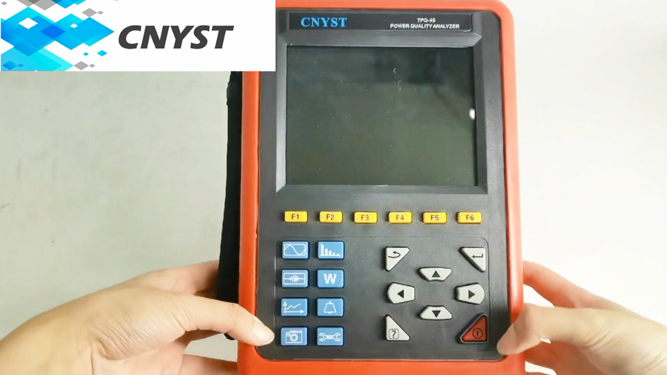 3 Phase Power Quality Monitor Portable Power Quality Analyzers LCD ...