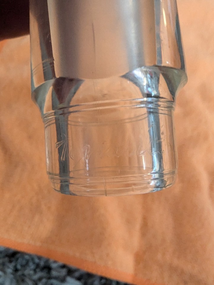 Brilhart Tonalite 3 Tenor Saxophone Clear Mouthpiece .086" Tip SN:4019 ...