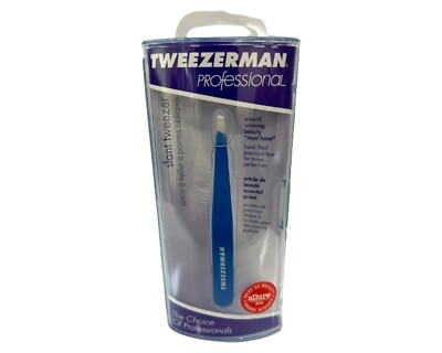 Tweezerman Full Slant Tweezer Bahama Blue | eBay