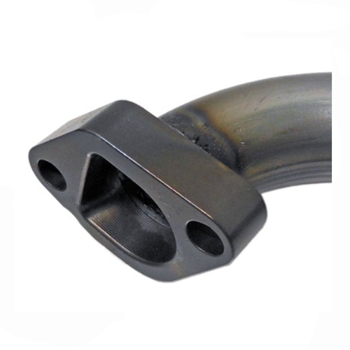 Straight Staged Exhaust Header Pipe 212cc 1/4 flange mini bike, go kart ...