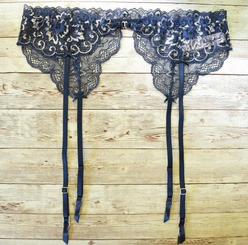 Victoria's Secret XS/SMALL *DREAM ANGELS* ALLURE SHINE GARTER BELT ...