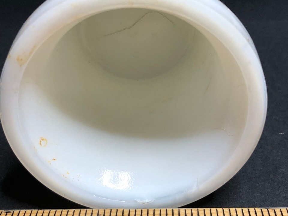 EARLY 1900'S MAGLAREN'S IMPERIAL CHEESE SMALL MILK GLASS JAR | eBay