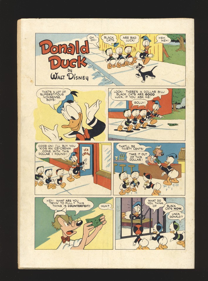 Four Color # 328 - Donald Duck by Carl Barks pey0te drug use issue VG ...