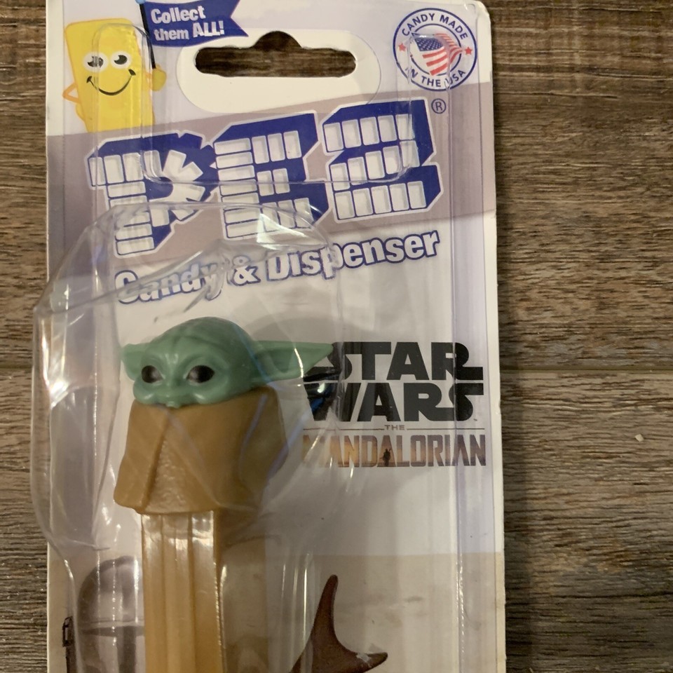 1 New Star Wars Mandalorian “Grogo Baby Yoda PEZ Candy &Dispenser New ...